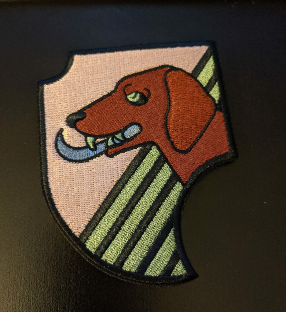 Spooky Badgerhound Patch - Badgerhound Supply Co