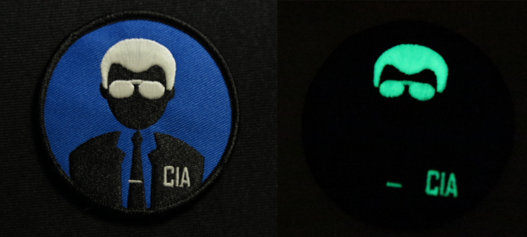 Glow In The Dark CIA Agent - Badgerhound Supply Co