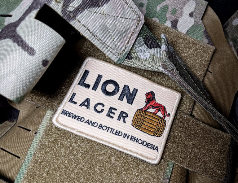 Lion Lager Patch - Badgerhound Supply Co