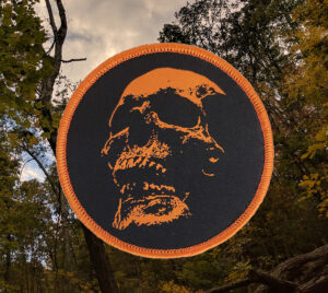 Halloween Skull Patch - Badgerhound Supply Co